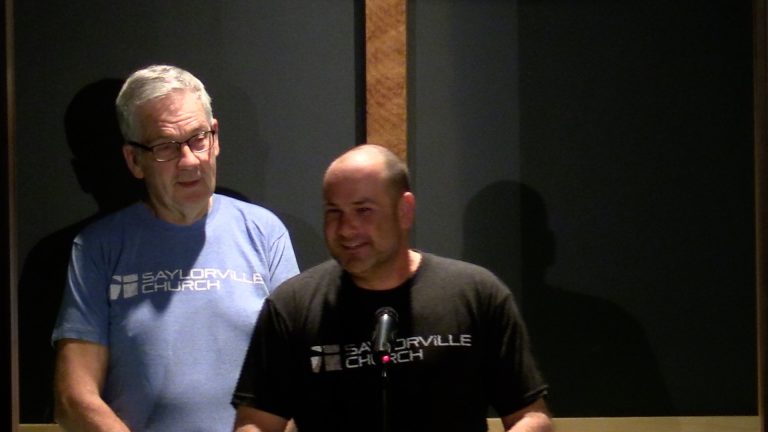 Aaron Blaine Baptism