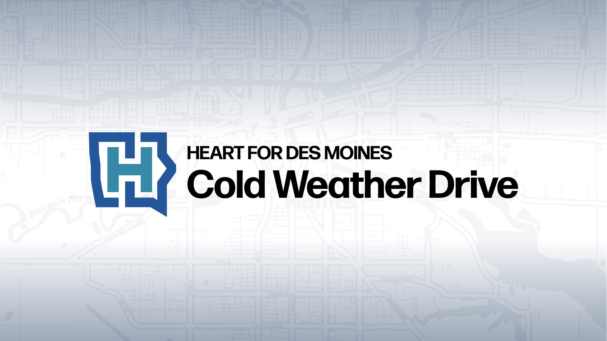 Heart for Des Moines Cold Weather Drive